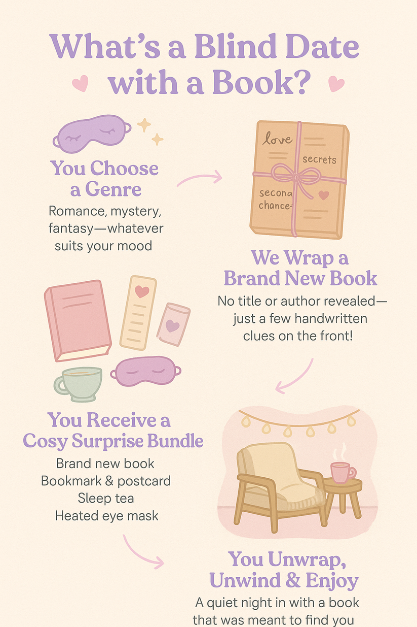 Blind Date With a Book UK | Surprise Book Gift Box – Bookish Blindside